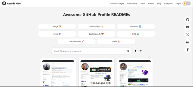 Showcase of CodeHarborHub | Recode Hive