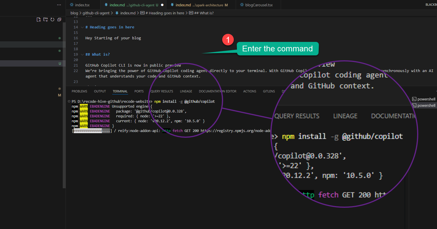 GitHub Copilot CLI: Public Preview | recode hive