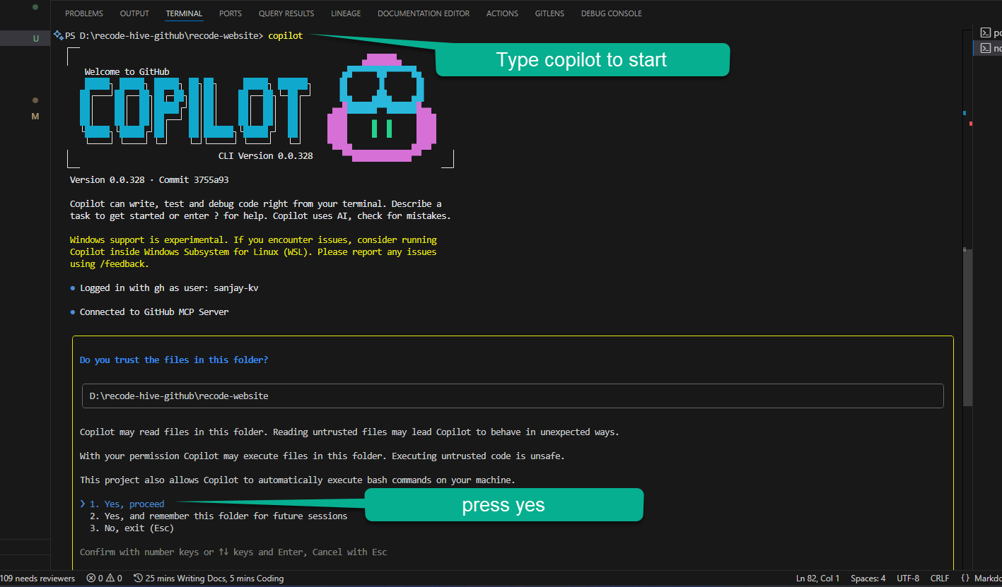 GitHub Copilot CLI: Public Preview | recode hive